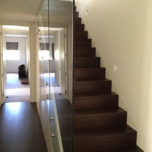 Closed Riser Staircase Installation - Timber Stair Services