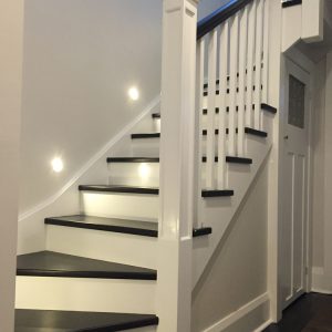 Closed Riser Staircase Installation - Timber Stair Services