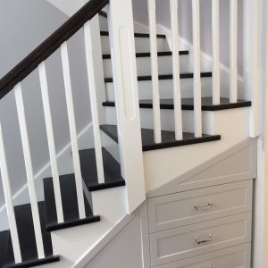 Closed Riser Staircase Installation - Timber Stair Services