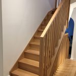 Closed Riser Staircase Installation - Timber Stair Services