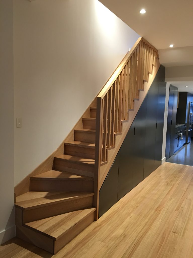 Cut Stringer Staircases Installation - Timber Stair Services