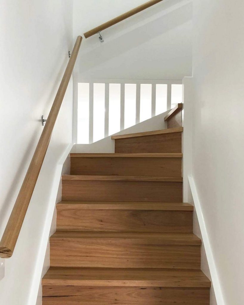 Closed Riser Staircase Installation - Timber Stair Services