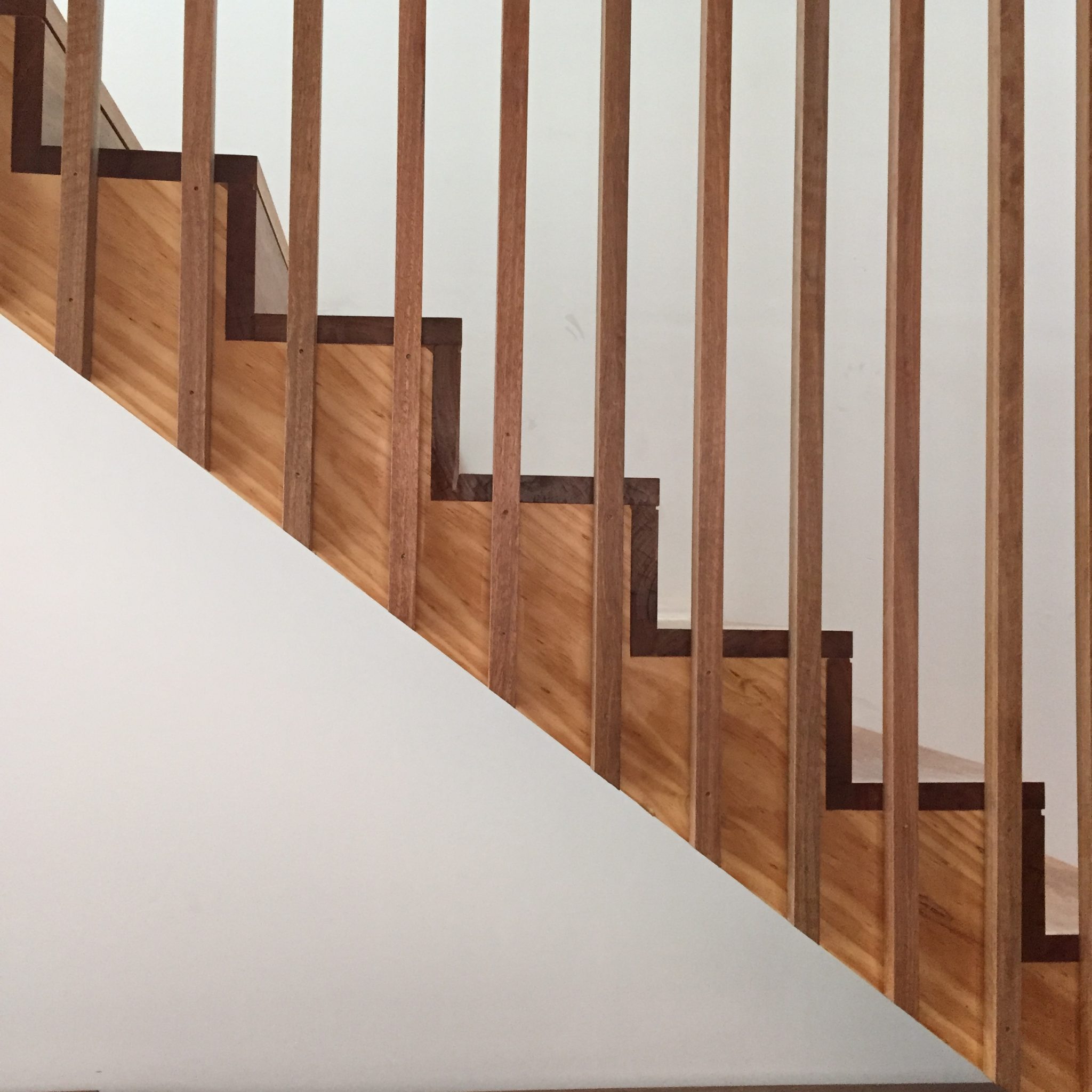 Timber Staircase Screen Installation - Timber Stair Services
