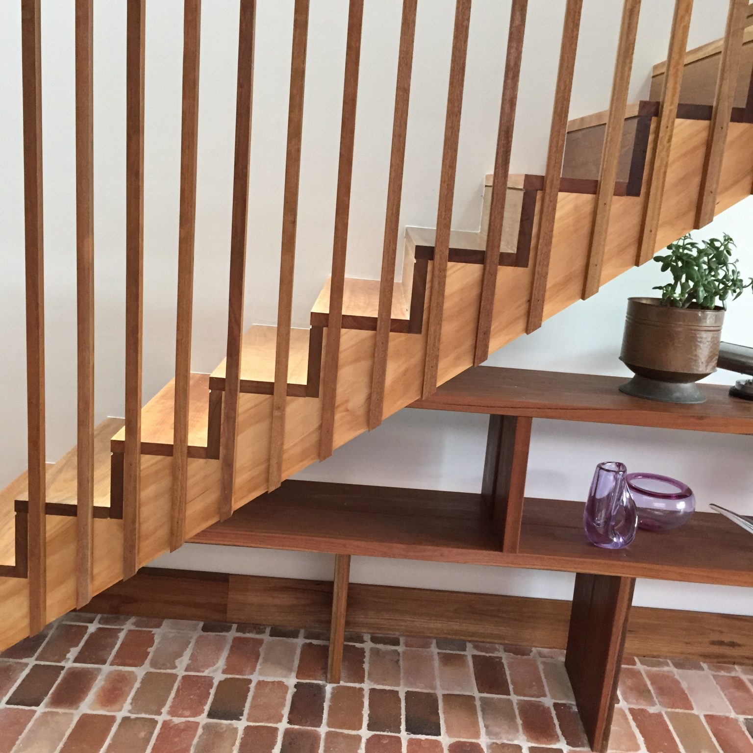 Timber Staircase Screen Installation - Timber Stair Services