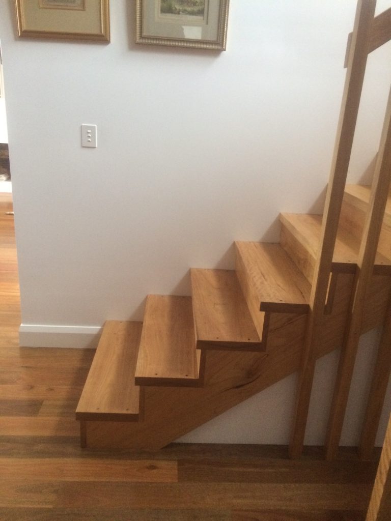 Cut Stringer Staircases Installation - Timber Stair Services